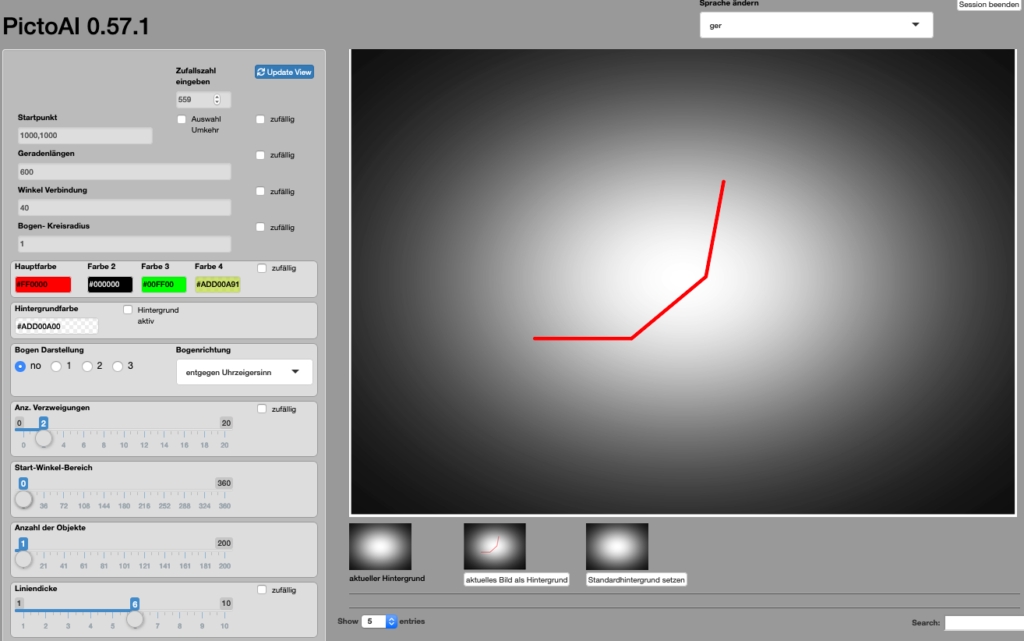 Anleitung zur Erstellung von Computerkunst mit PictoAI