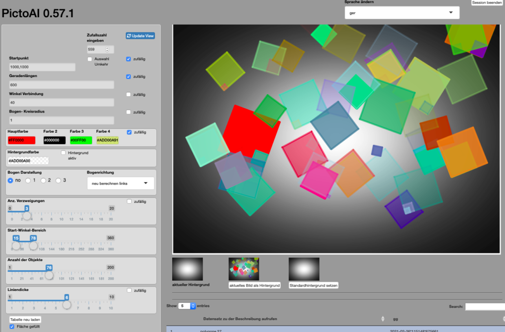 Anleitung zur Erstellung von Computerkunst mit PictoAI