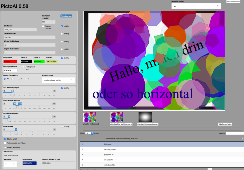 Anleitung zur Erstellung von Computerkunst mit PictoAI