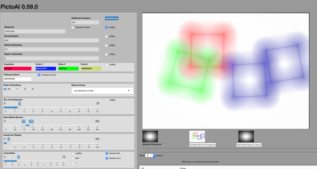 Anleitung zur Erstellung von Computerkunst mit PictoAI